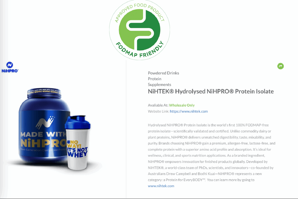 NiHPRO®: The Comprehensive Protein Solution for Sensitive Digestion, Allergies, and Superior ...
